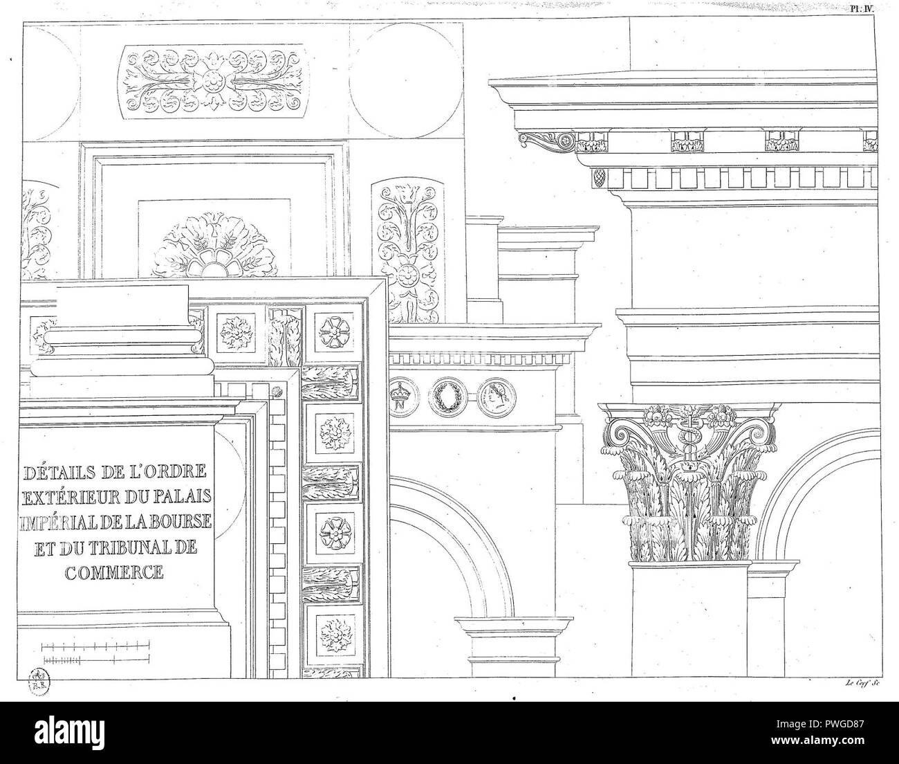 Palais brongniart Black and White Stock Photos & Images - Alamy
