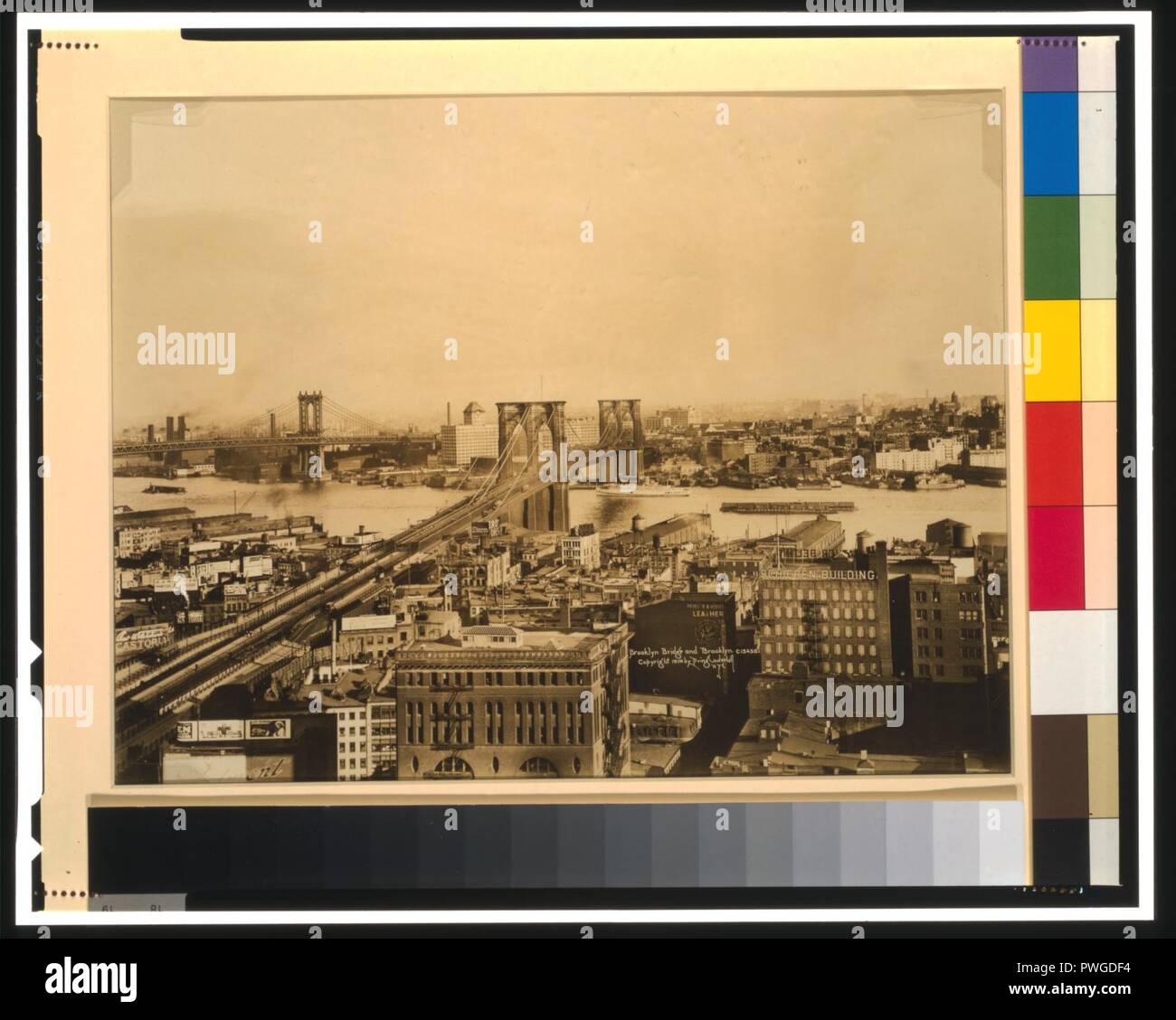 Archival photo of brooklyn bridge hi-res stock photography and images ...