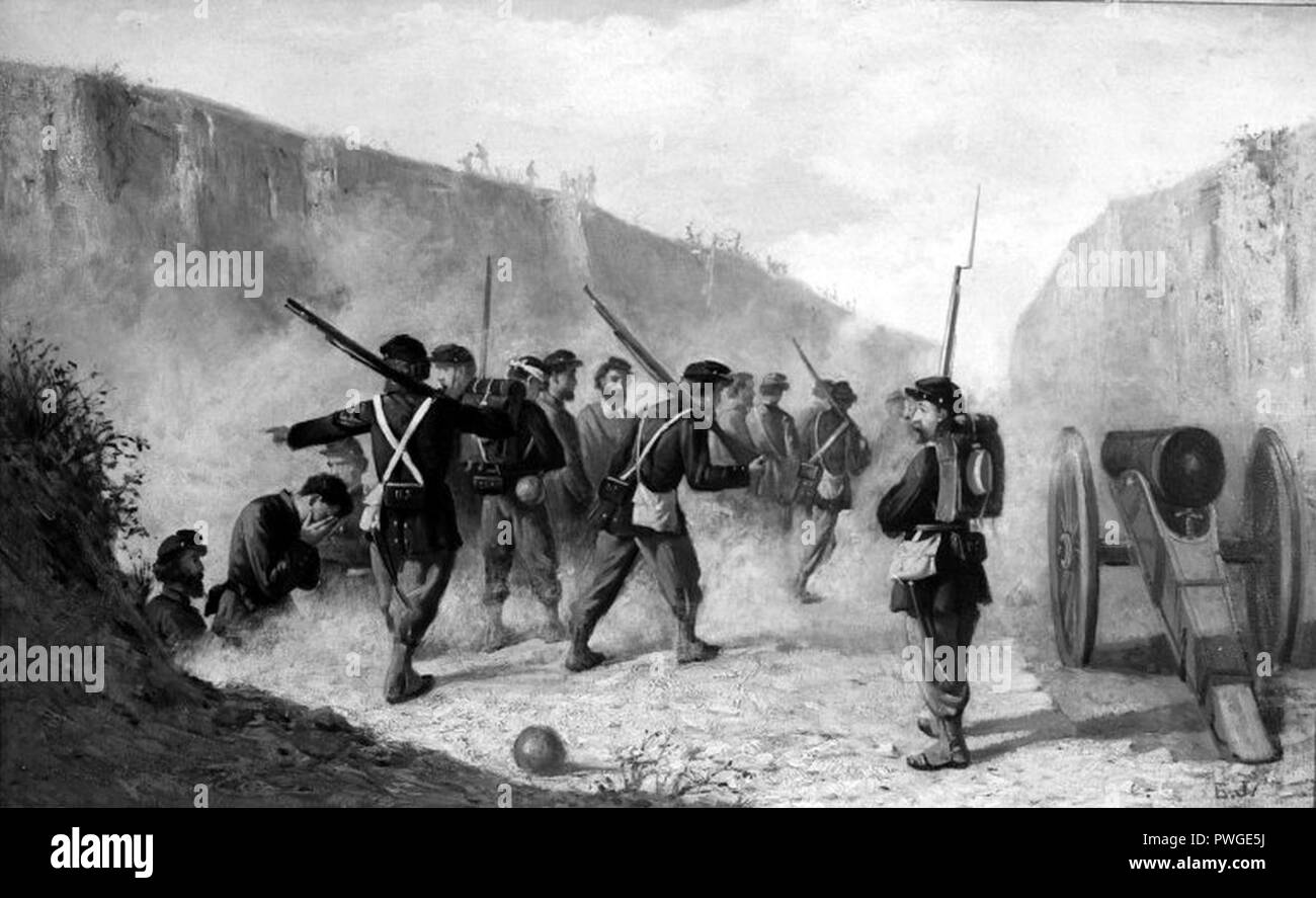 Civil war scene hi-res stock photography and images - Alamy