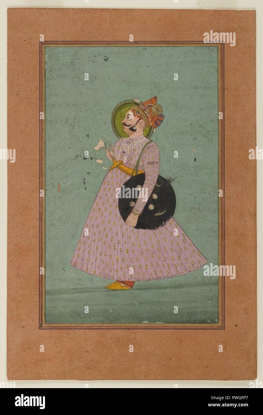 Portrait of Maharaja Bakhat Singh Stock Photo - Alamy
