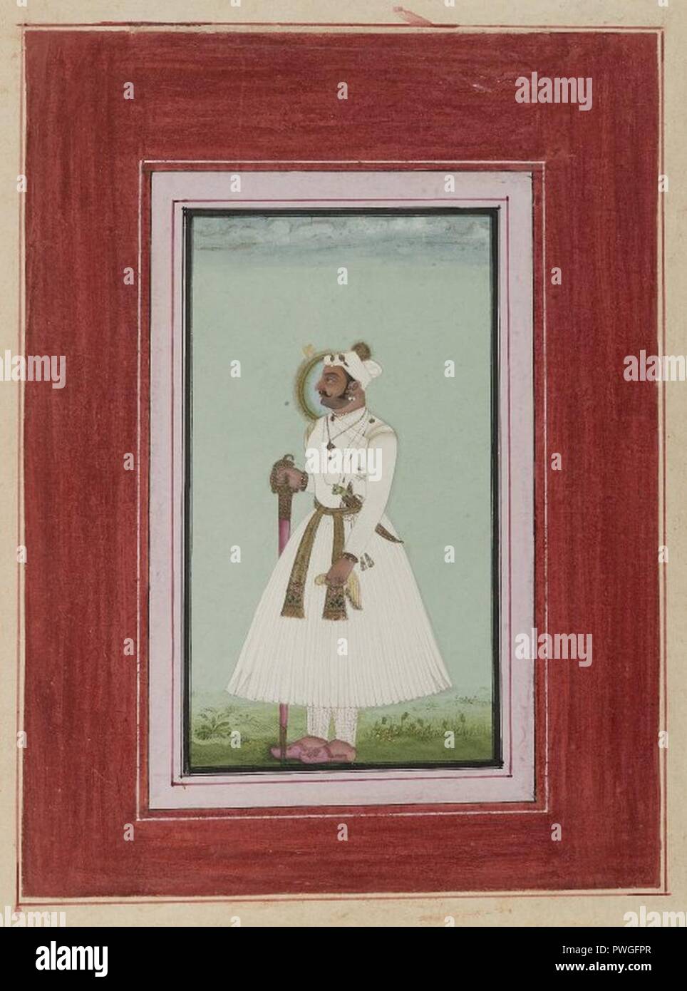 Portrait of Rao Vir Singh Stock Photo - Alamy