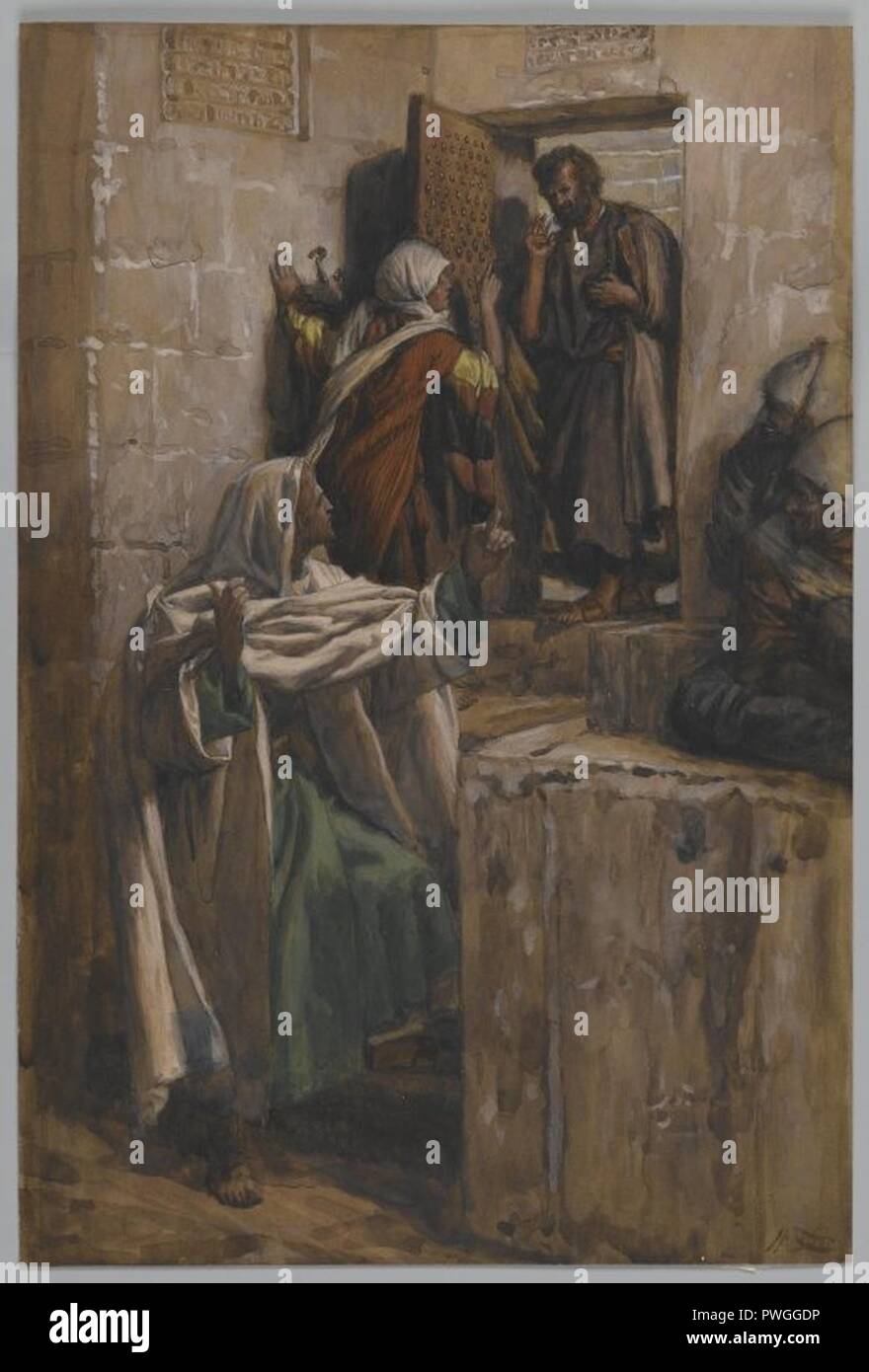 The First Denial of Saint Peter (Premier reniement de Saint Pierre ...