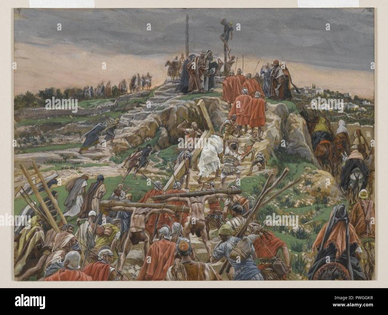 Procession to calvary hi-res stock photography and images - Alamy