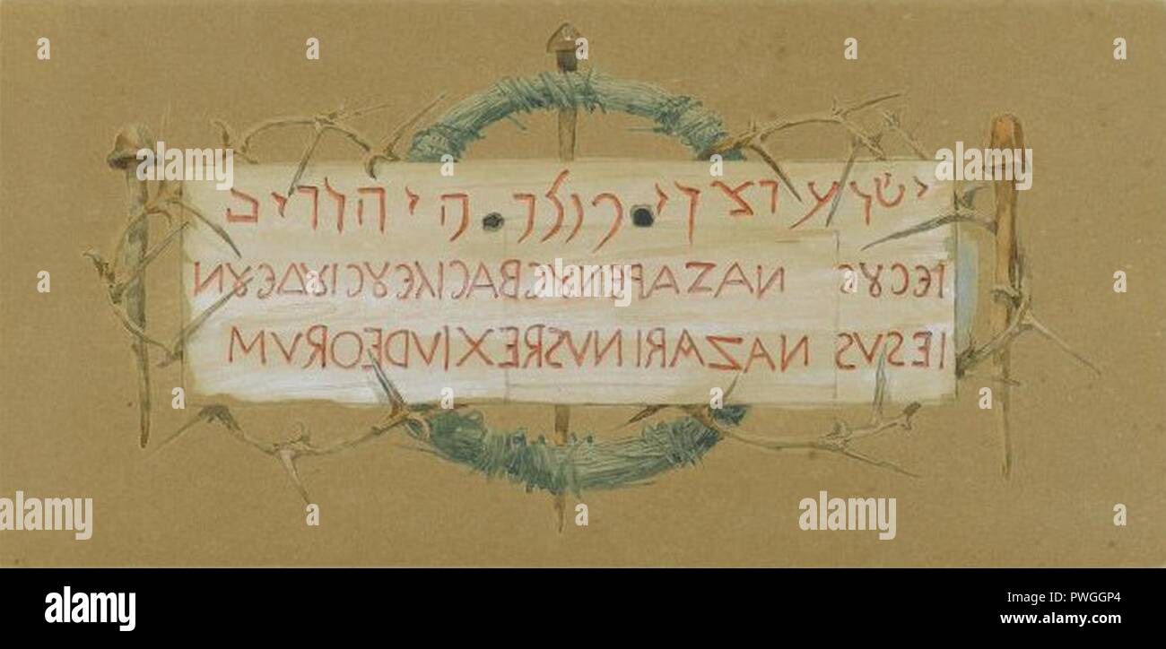 Title on cross james hi-res stock photography and images - Alamy