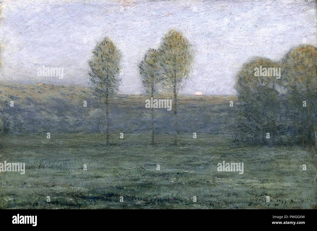 Dwight william tryon hi-res stock photography and images - Alamy