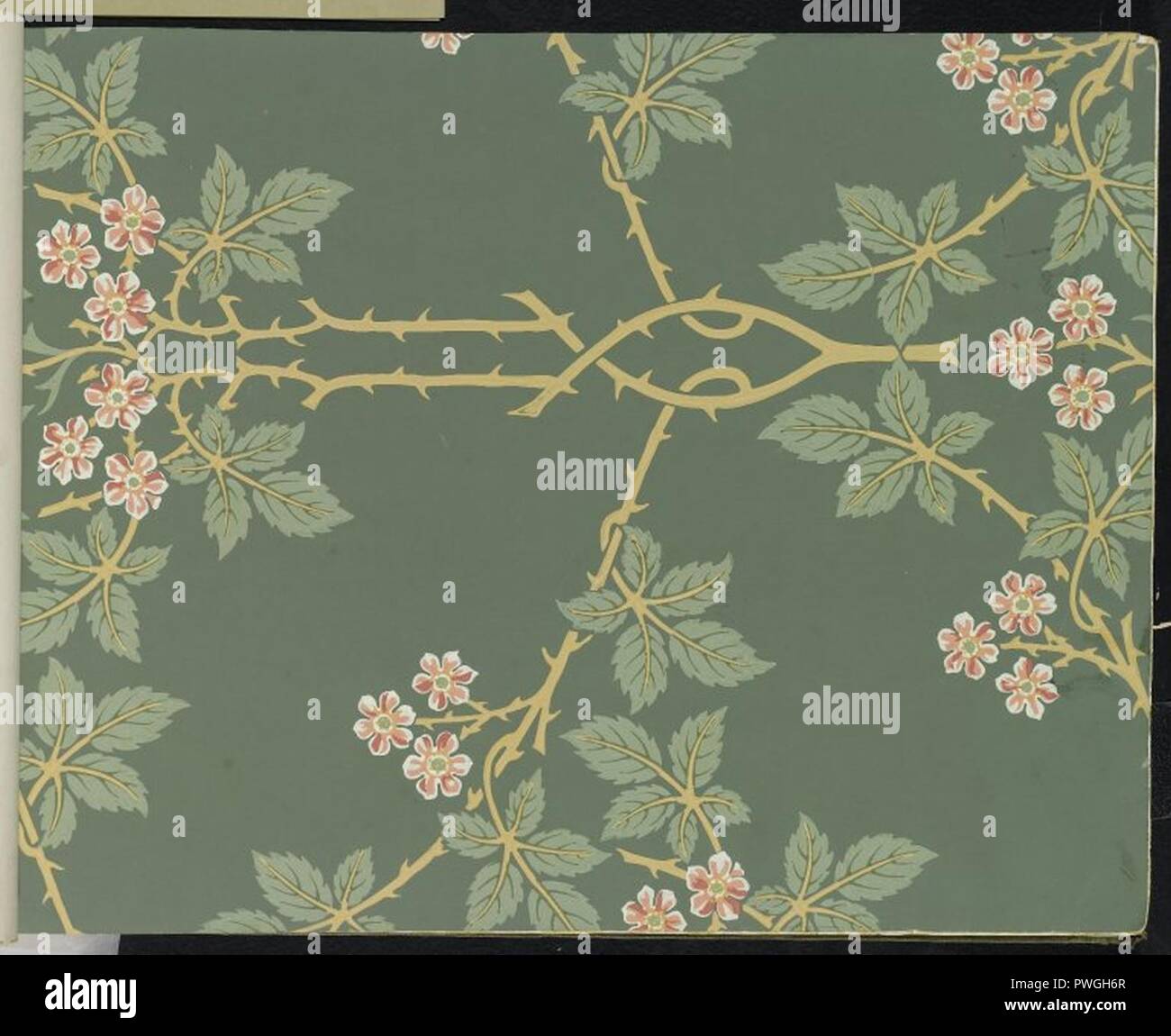 Morris wallpaper sample book hi-res stock photography and images - Alamy