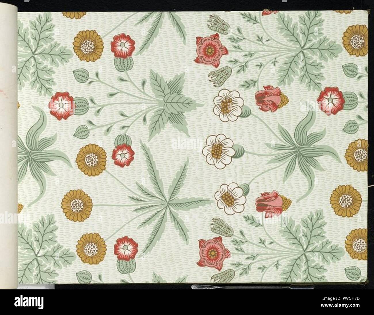 Wallpaper Sample Book 1 - William Morris and Company - page038 Stock ...