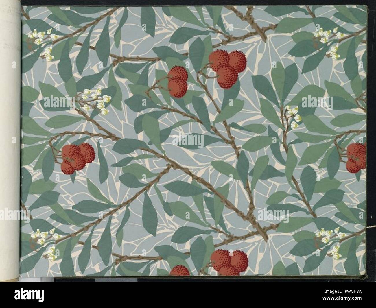 Morris wallpaper sample book hi-res stock photography and images - Alamy