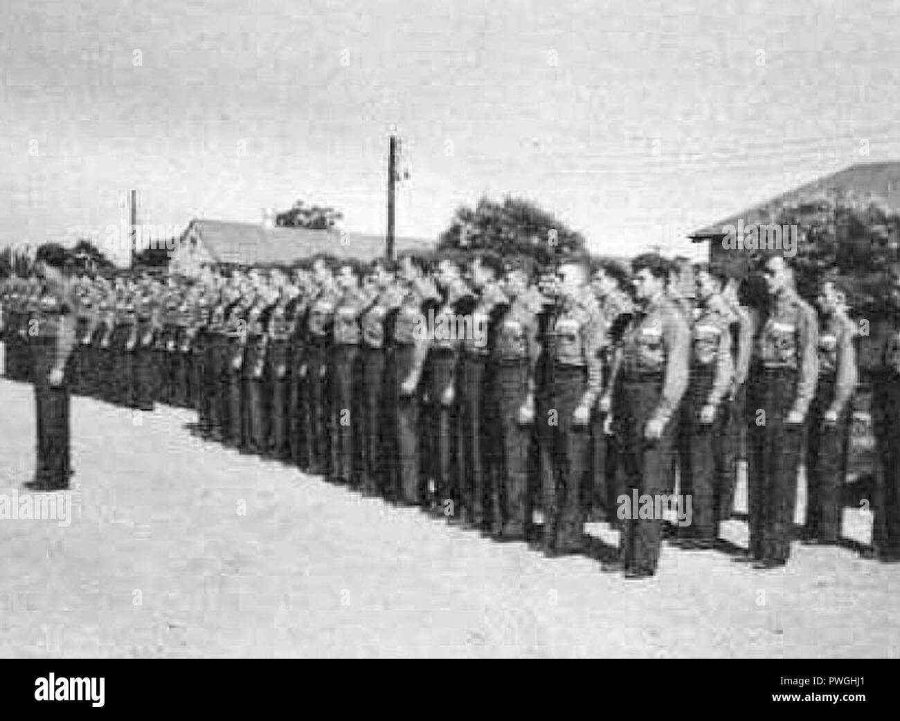 Brooks Field - Observation Cadets in Formation Stock Photo - Alamy