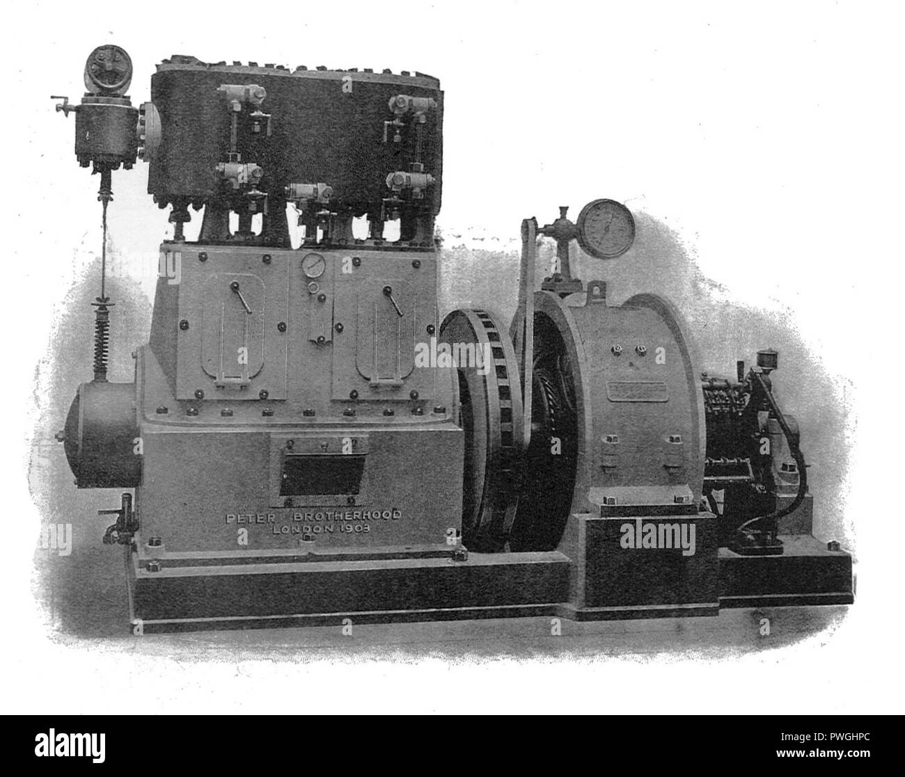 High speed engines Black and White Stock Photos & Images - Alamy