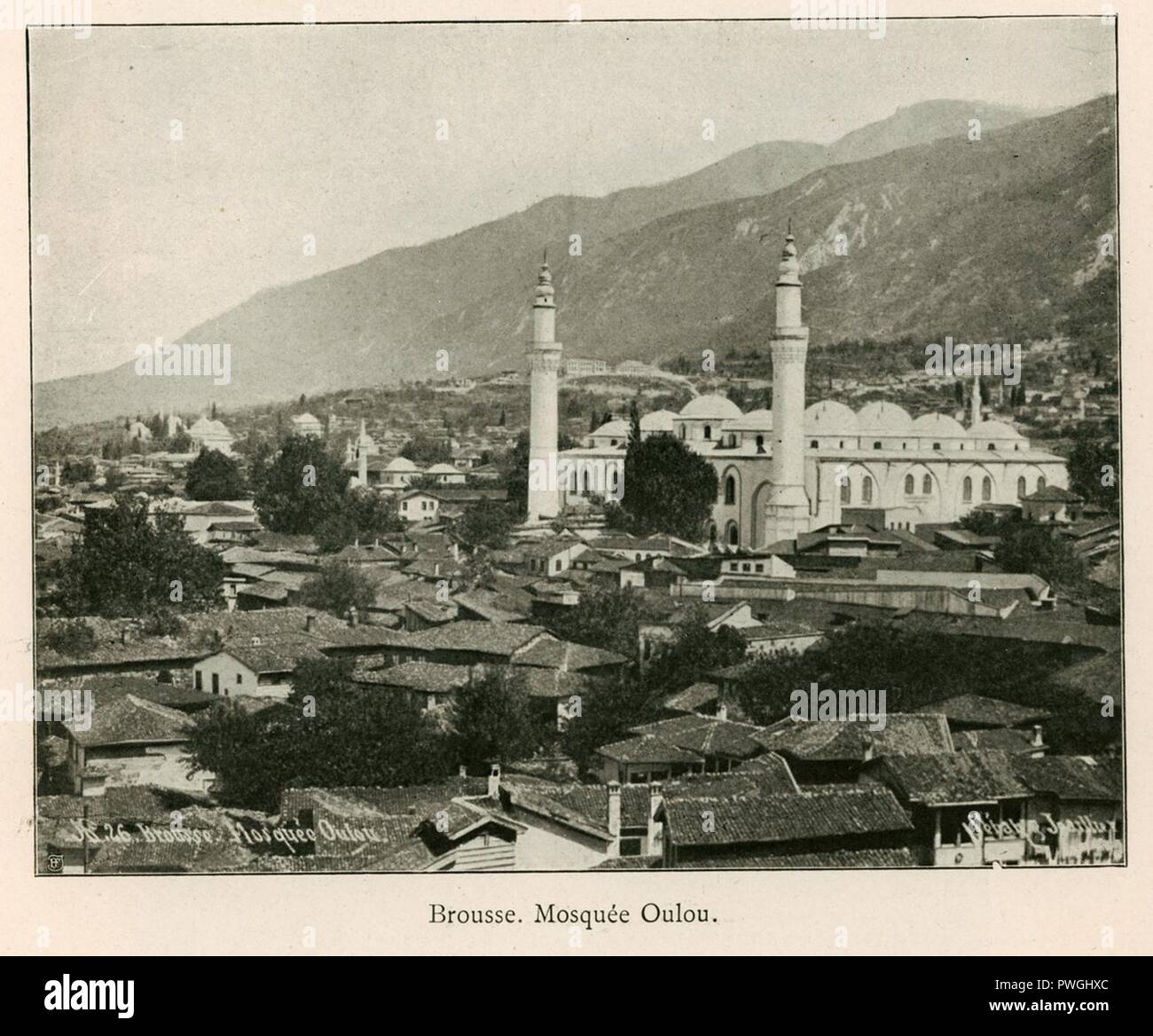 Brousse Mosquée Oulou - Barth Hermann - 1913 Stock Photo - Alamy