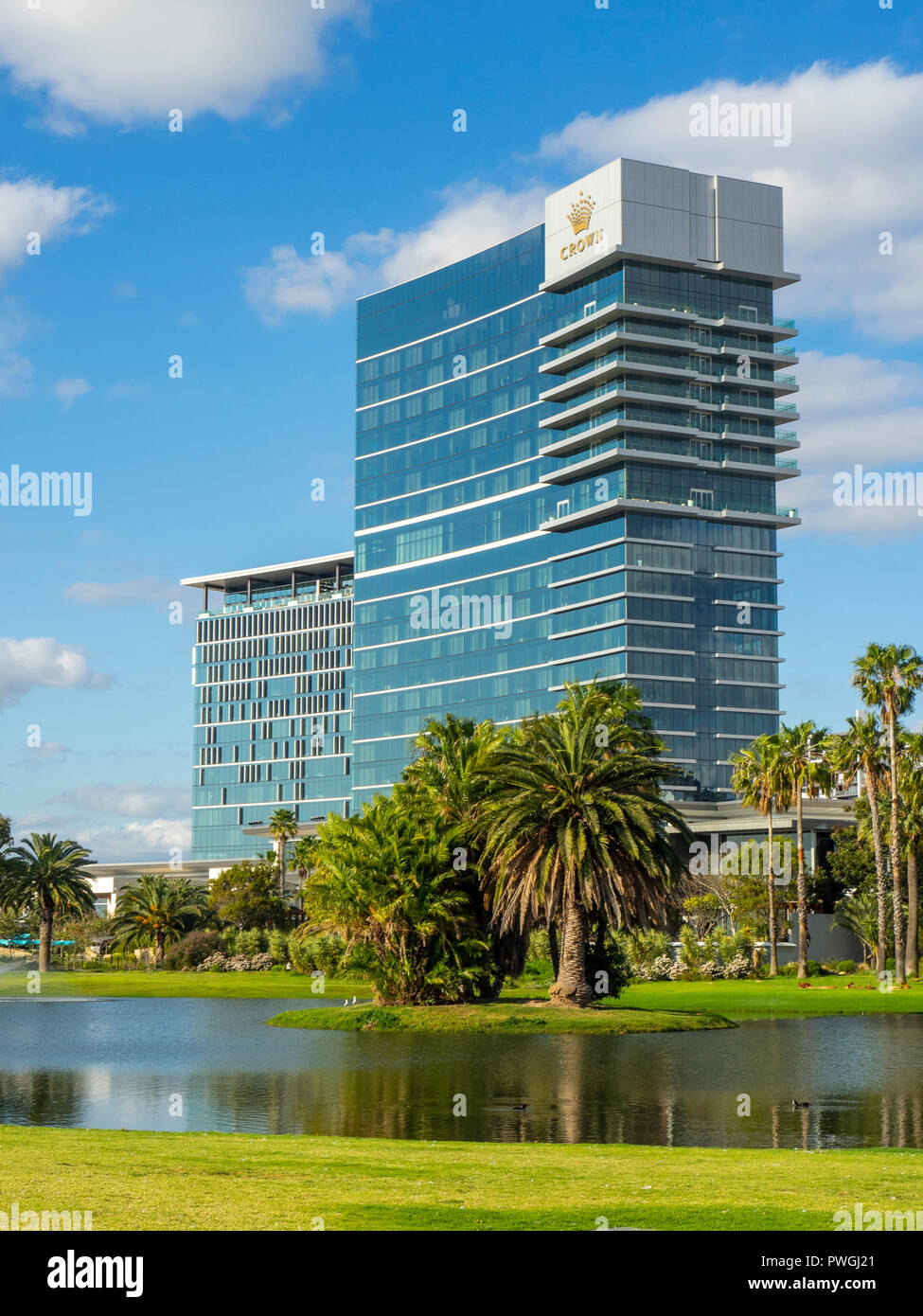 Crown Towers luxury hotel in Burswood Perth Western Australia Stock ...
