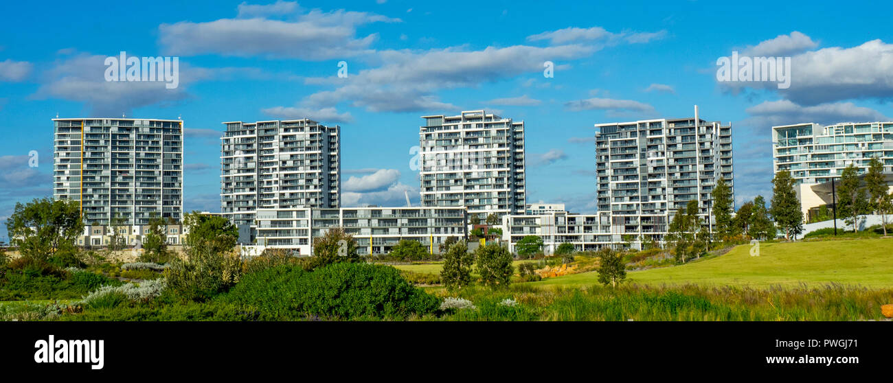 High rise high density residential towers in perth wa australia high hi ...