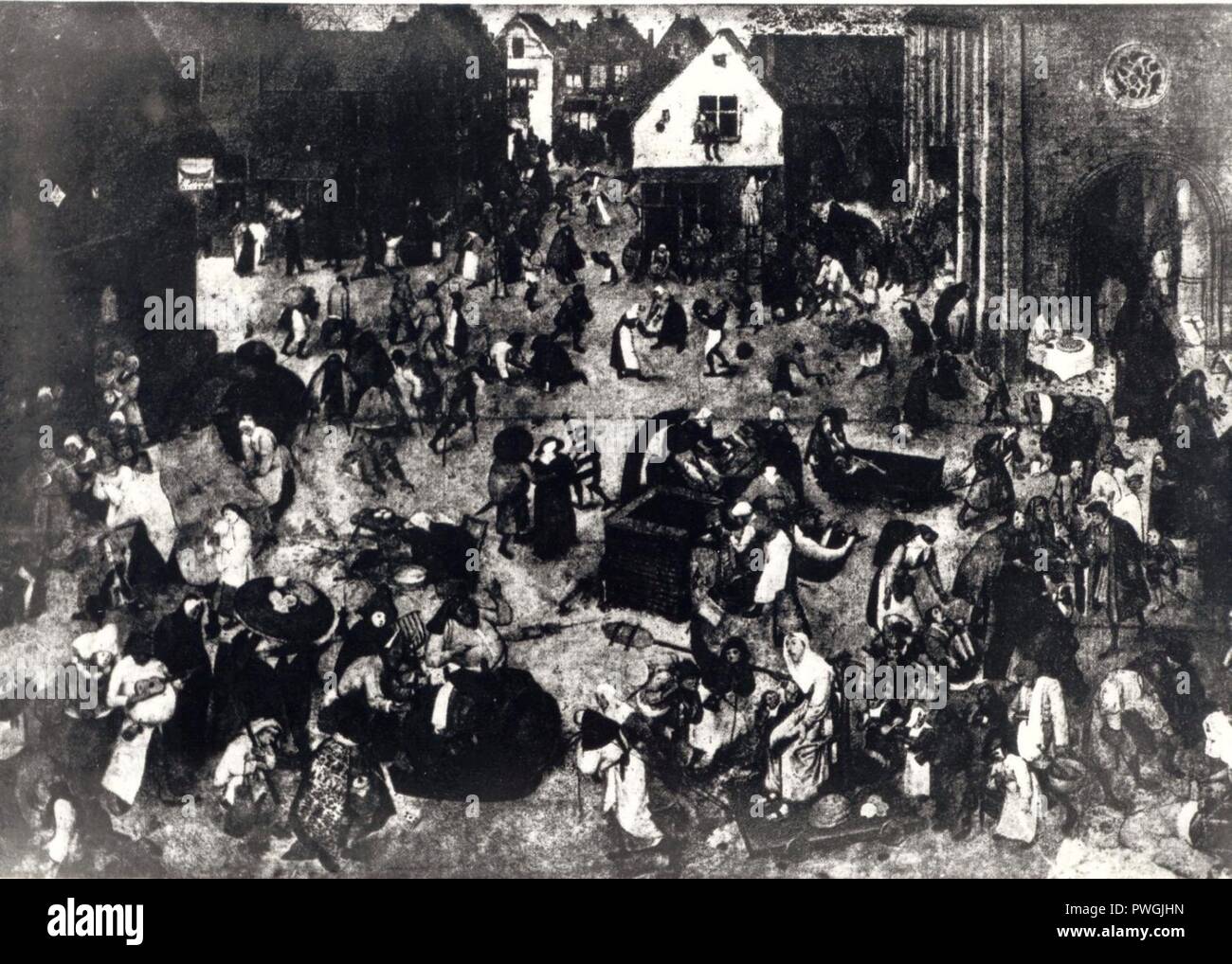 Bruegel Carnival Lent Stock Photo - Alamy