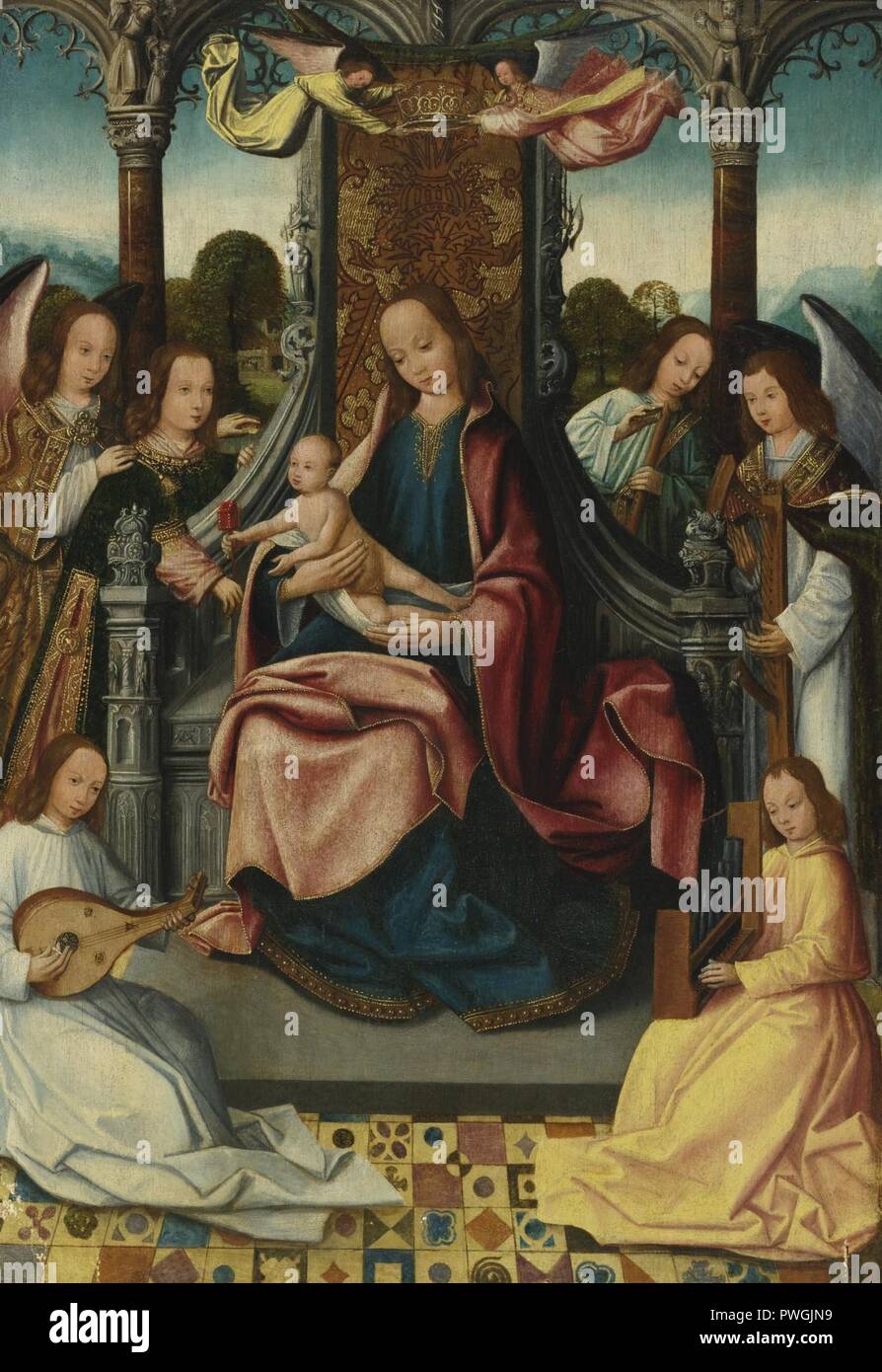 Musical angels hi-res stock photography and images - Alamy