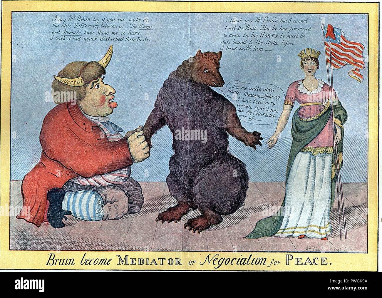 Historical negotiation hi-res stock photography and images - Alamy