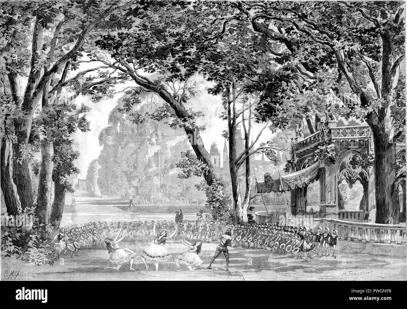 Btv1b8437921b Saint-Saëns - Henry VIII - Le Ballet - Méaulle, Toussaint ...