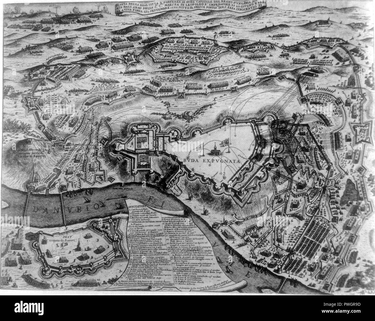 1686 buda Black and White Stock Photos & Images - Alamy