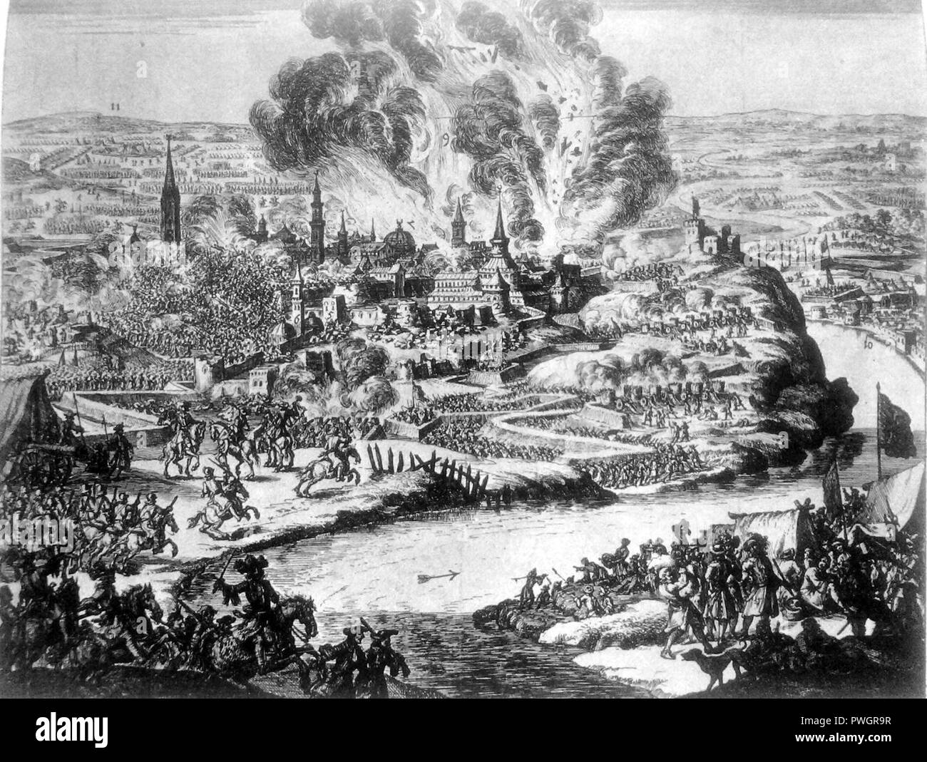 1686 buda Black and White Stock Photos & Images - Alamy