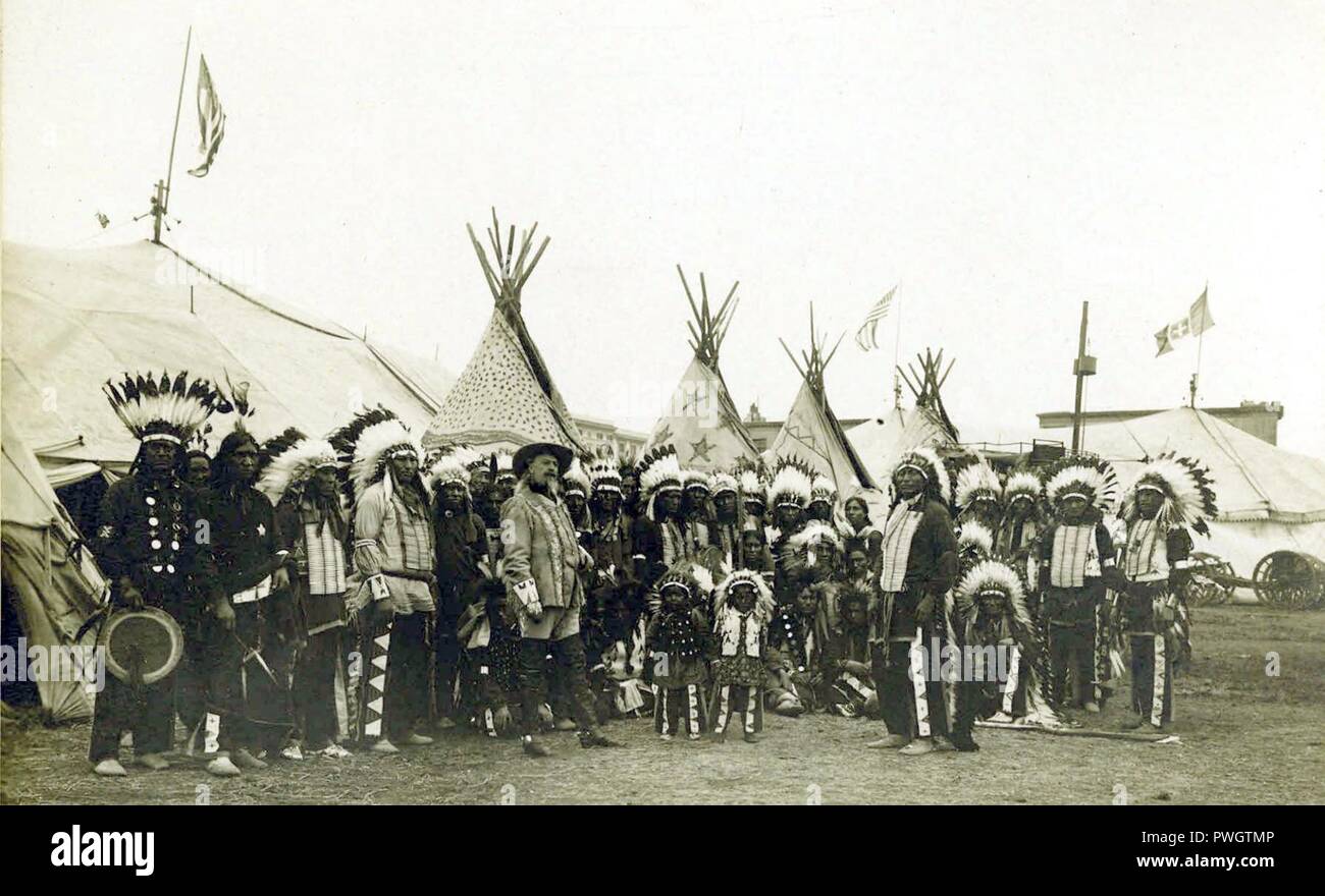 Buffalo Bill's Wild West Show High Resolution Stock Photography and ...