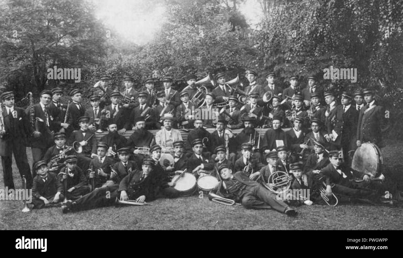 Bulgarian Band 1914 Stock Photo - Alamy