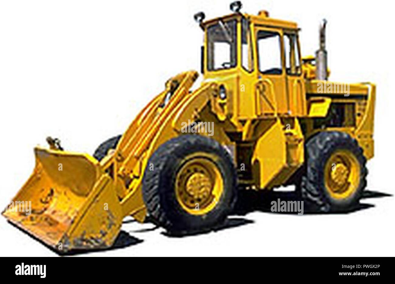 Vintage bulldozer Cut Out Stock Images & Pictures - Alamy
