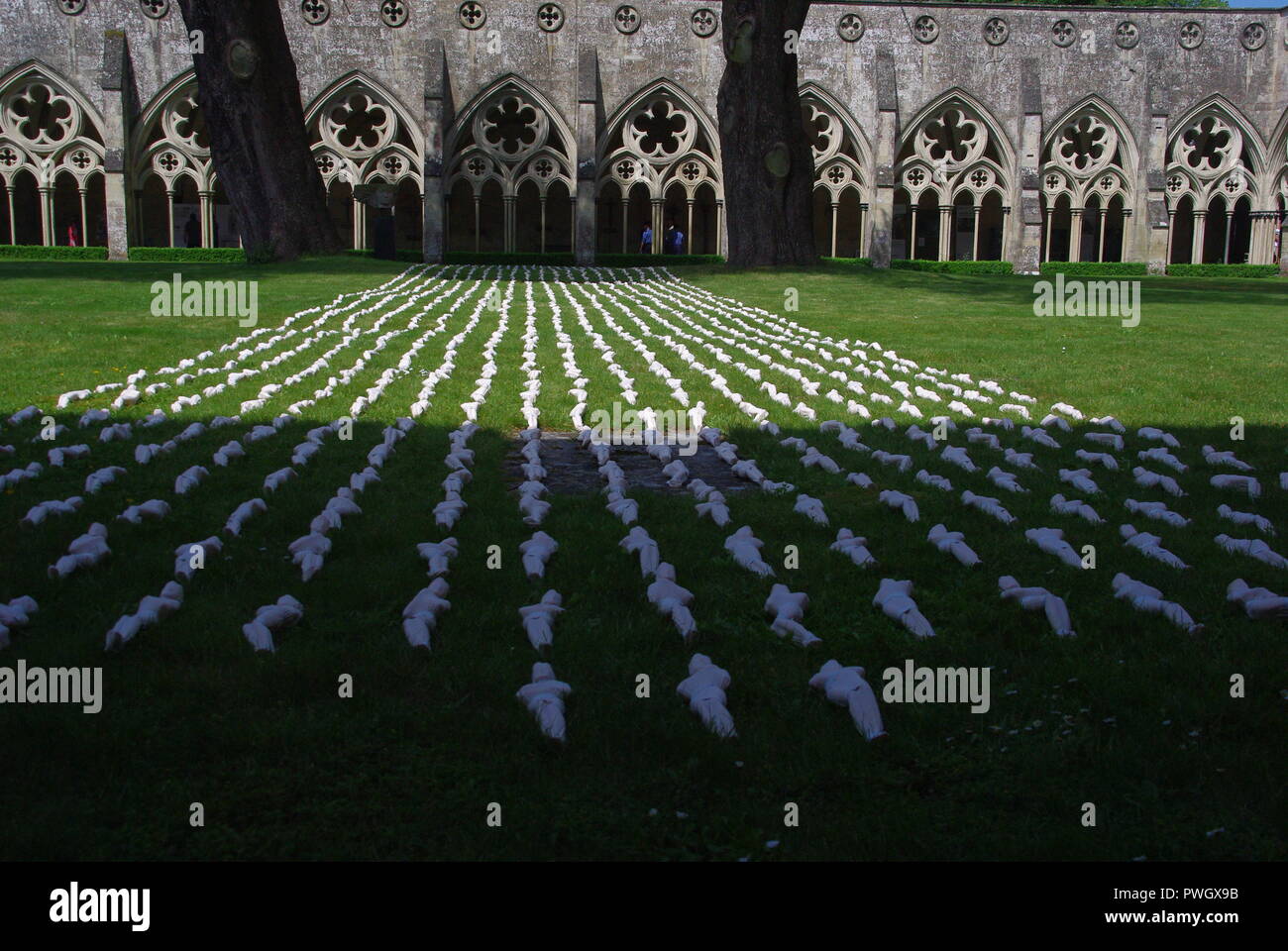 Salisbury cathedral model hi-res stock photography and images - Alamy