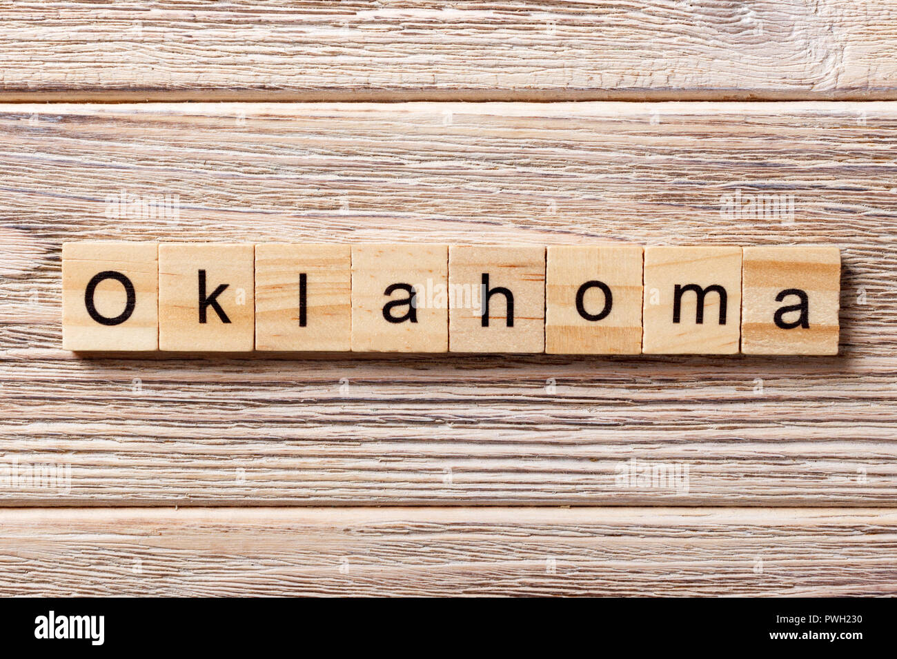 Oklahoma typography hi-res stock photography and images - Alamy