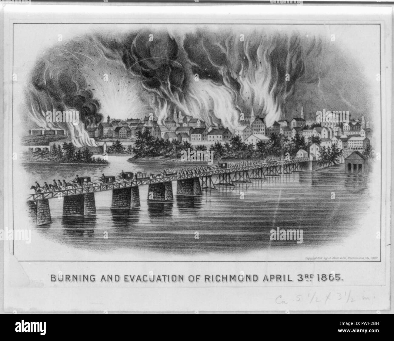 Richmond 1865 art archive hi-res stock photography and images - Alamy