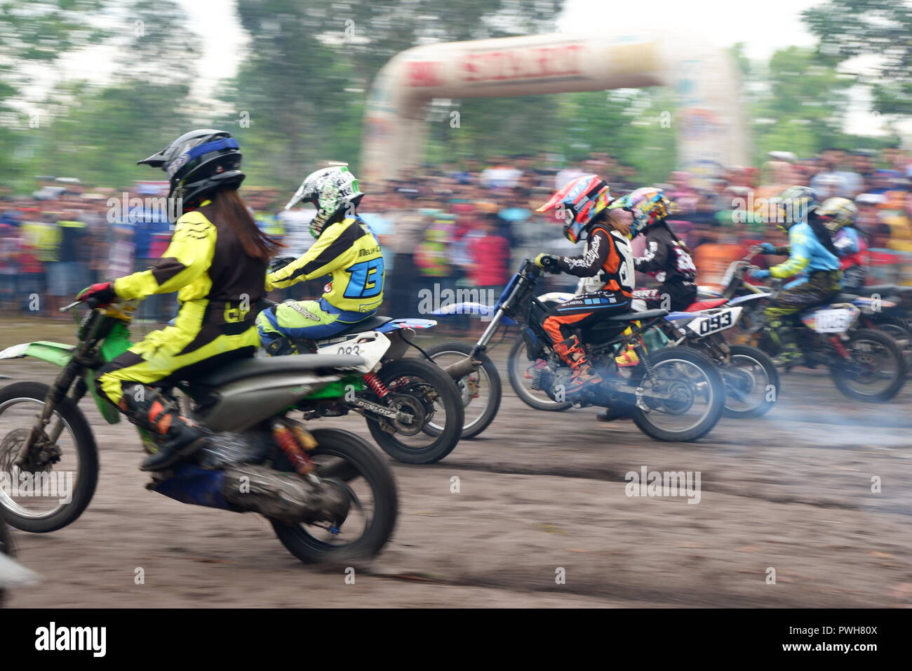 local motocross racing competition Stock Photo - Alamy