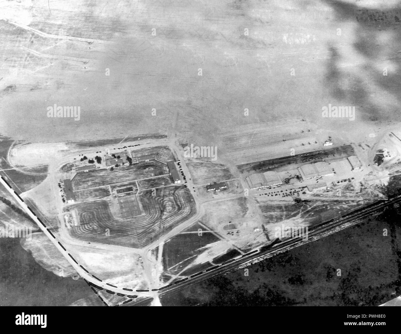 Bush Field - Airfield and Station Areas Stock Photo - Alamy