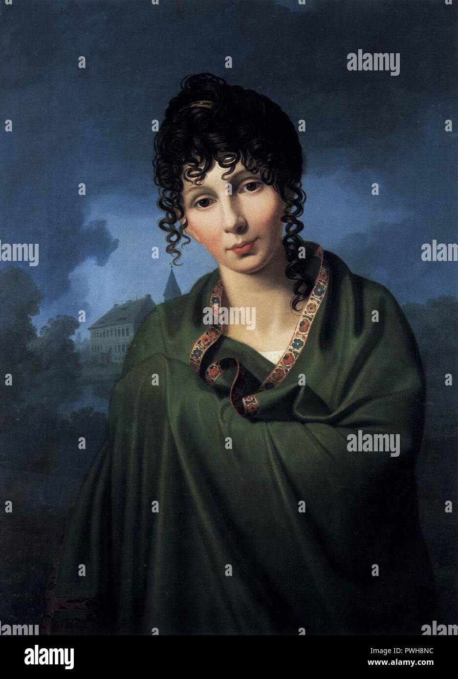Countess Luise von Voss Stock Photo - Alamy