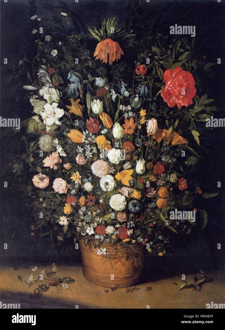 Jan Brueghel (I) - Bouquet of Flowers Stock Photo - Alamy