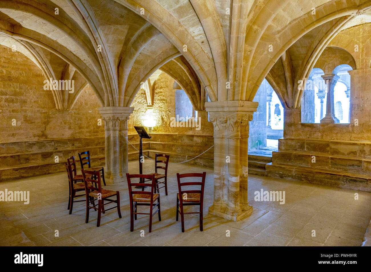 France. Vaucluse (84). Common Gordes. Regional Natural Park of Luberon ...