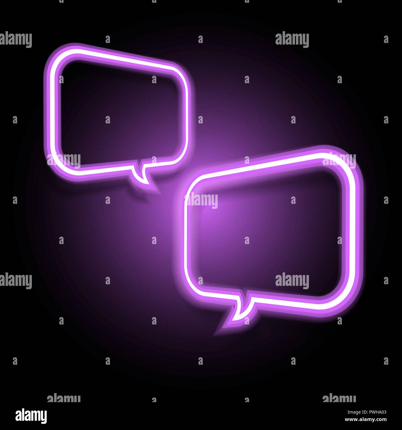 Violet neon Stock Vector Images - Alamy