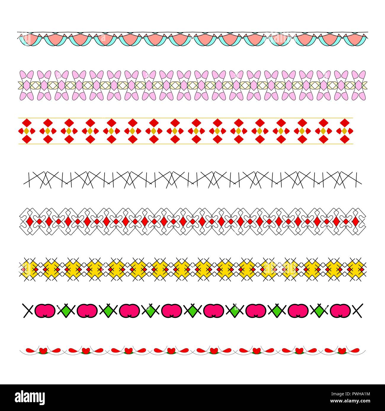 Variations fabric Cut Out Stock Images & Pictures - Alamy