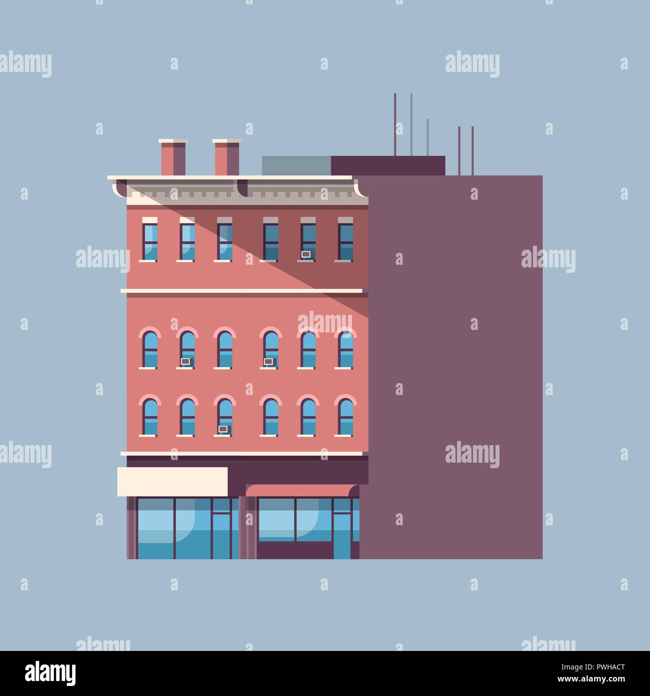 city building house urban real estate concept architecture design gray ...