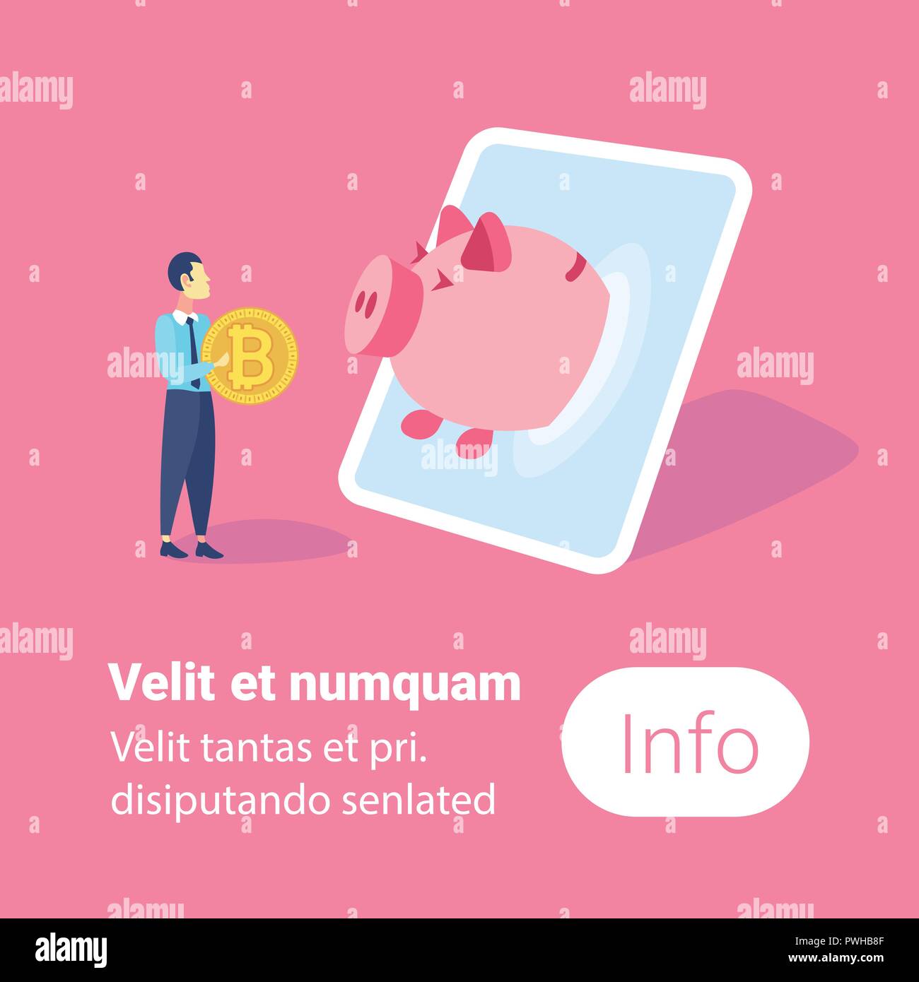 Coin tablet Stock Vector Images - Alamy