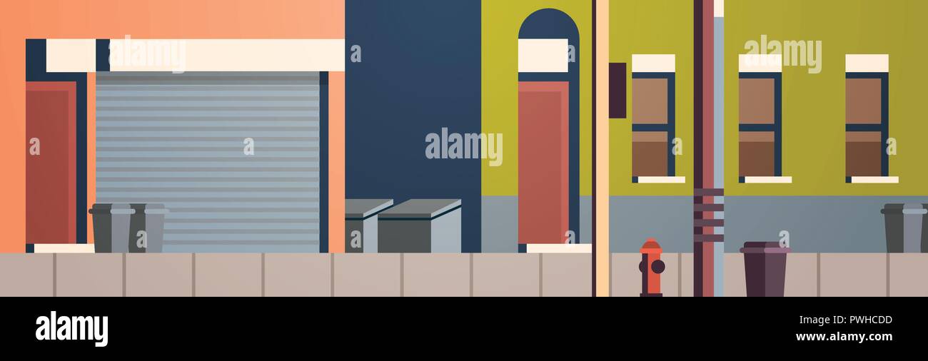 Downtown sky view Stock Vector Images - Alamy