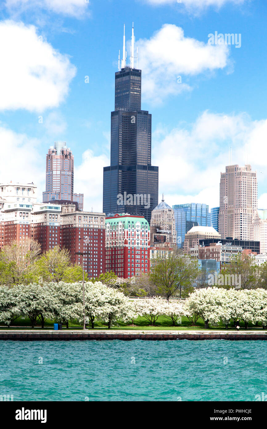 Willis Tower (formely Sears Tower), AT&T Corporate Center, 111 South ...