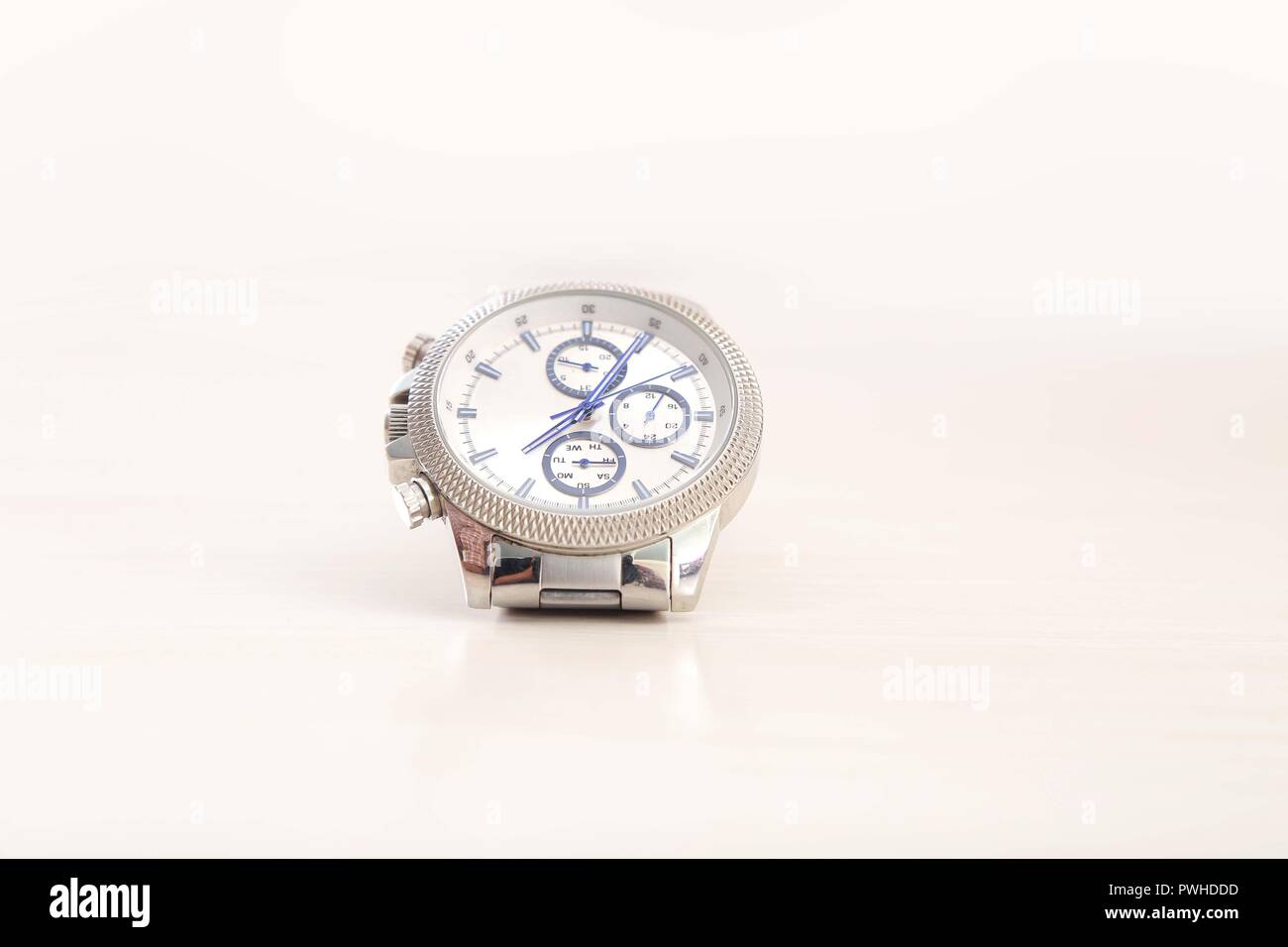 Picture of luxury watch. Isolated on white background Stock Photo - Alamy