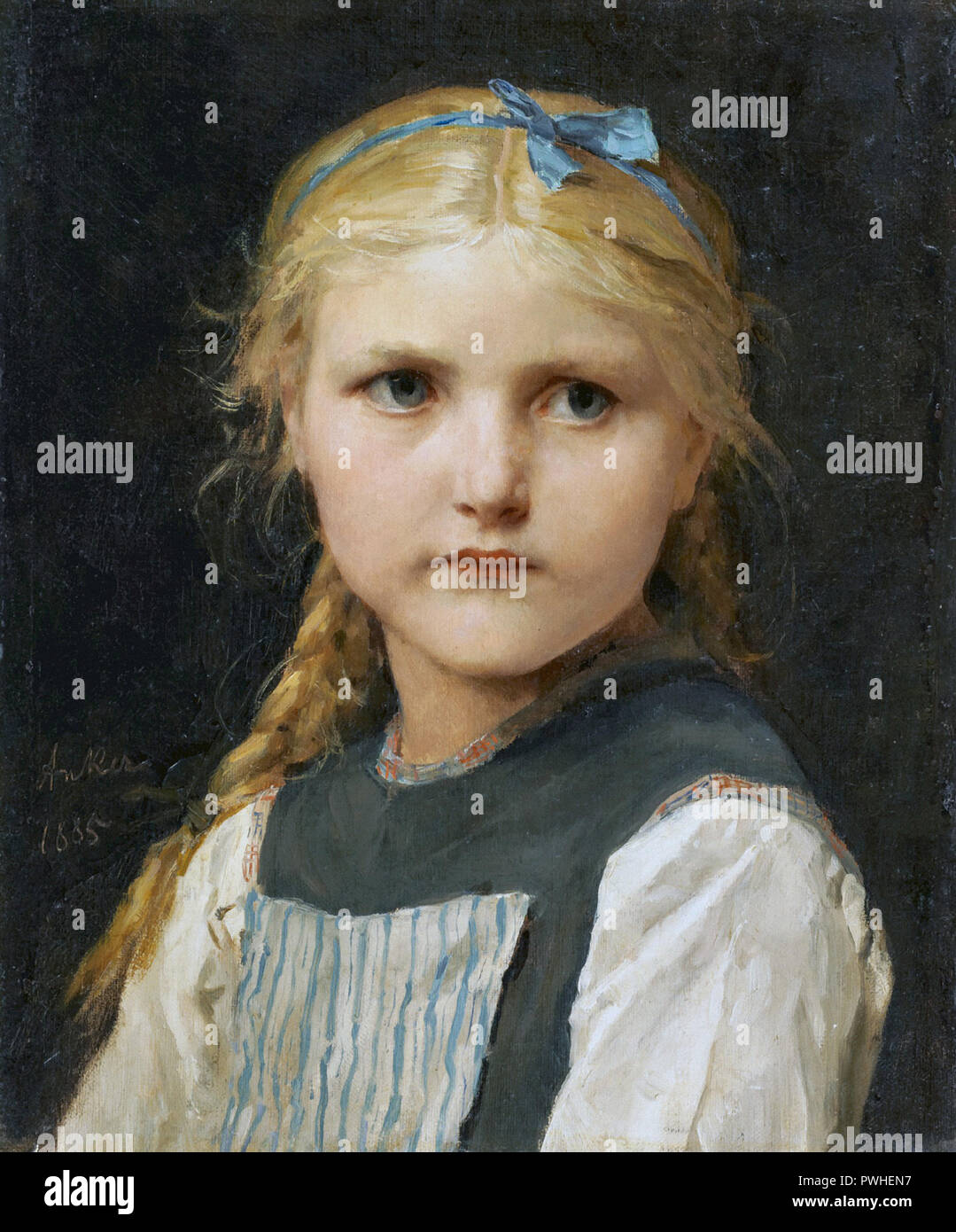 Albert Anker Girl High Resolution Stock Photography and Images - Alamy