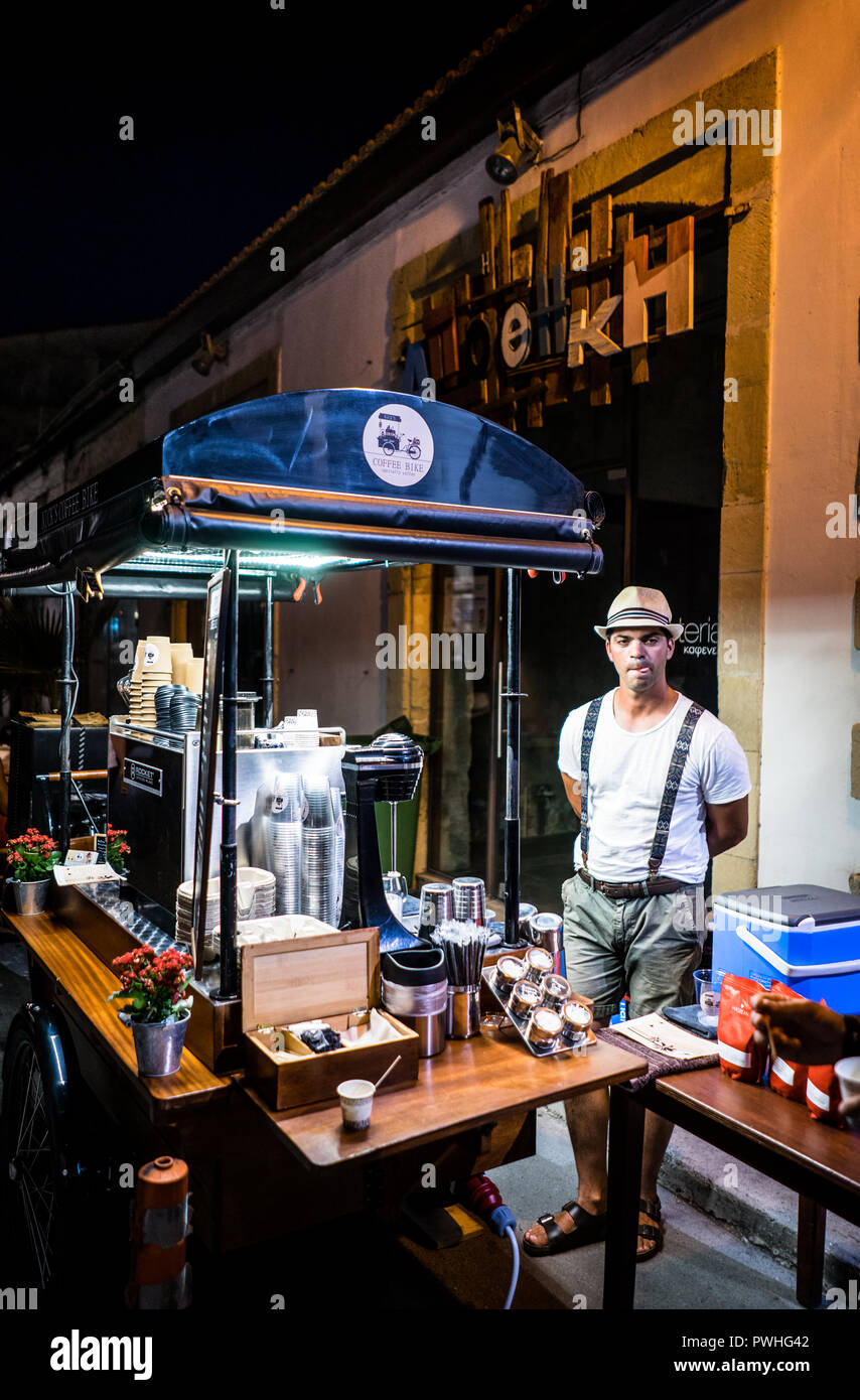 Man making coffee hi-res stock photography and images - Alamy
