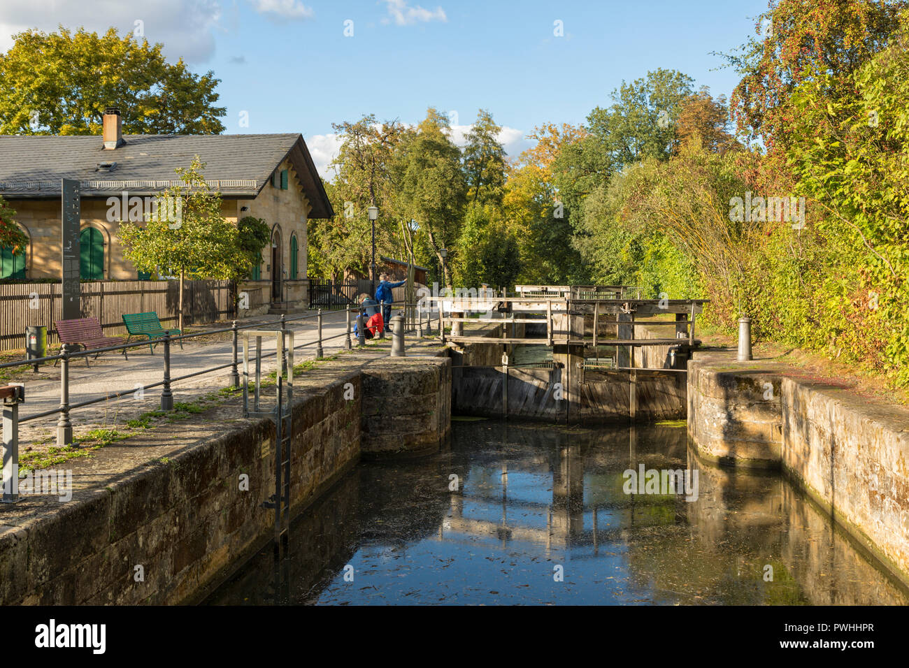 Lock ludwig donau main kanal hi-res stock photography and images - Alamy