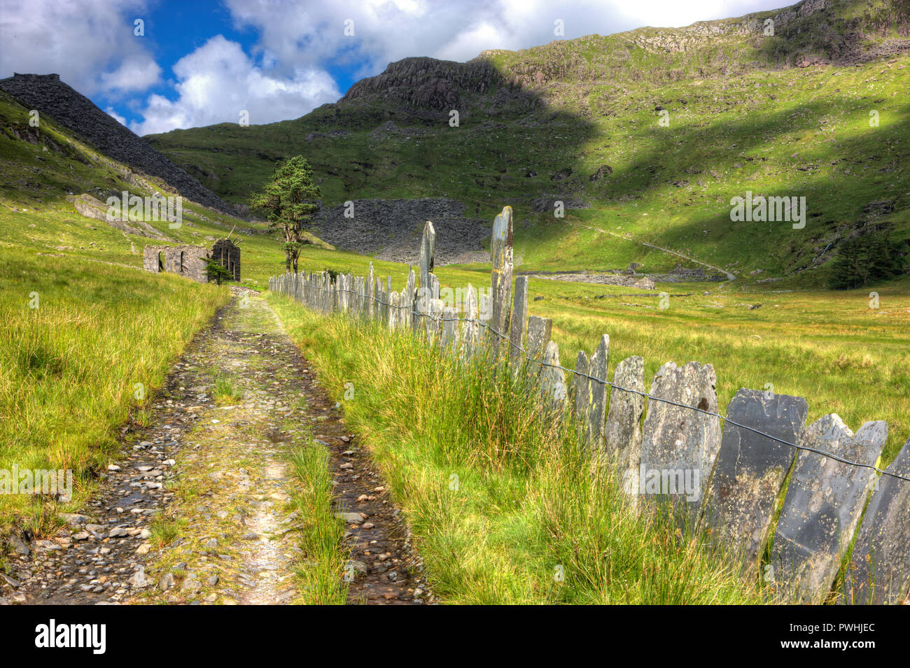 Cwm orthin snowdonia national north park wales hi-res stock photography ...