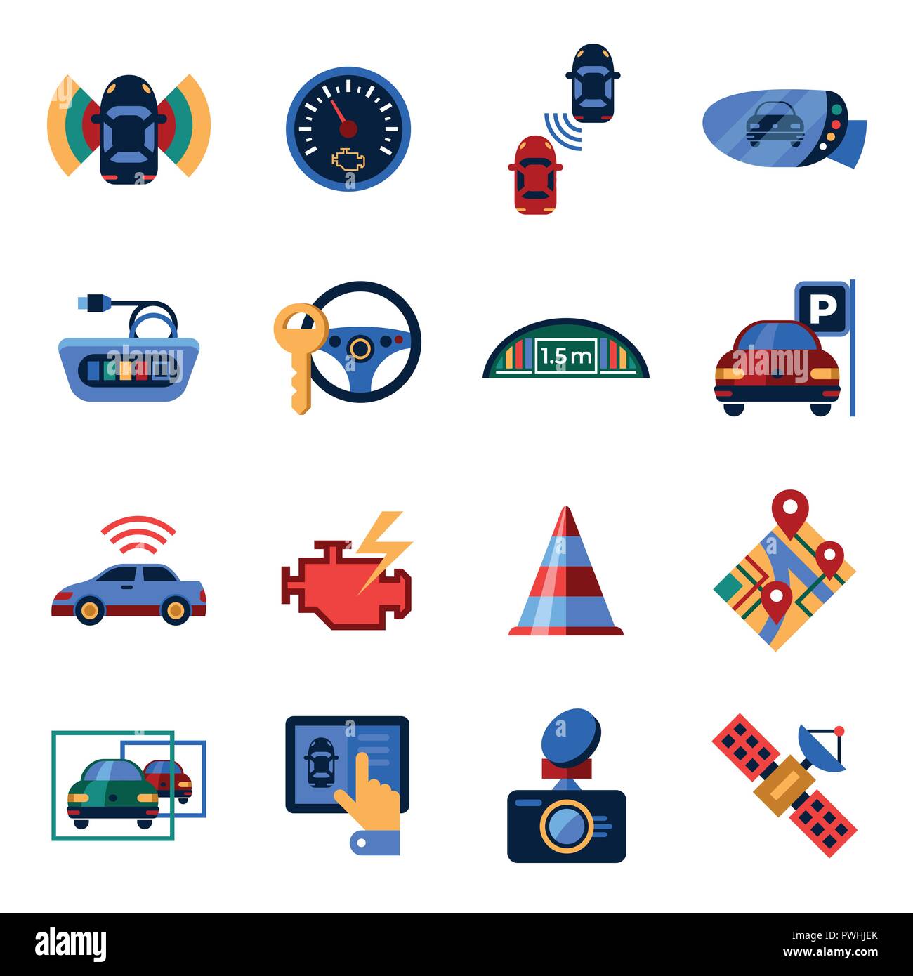 Google street view car Stock Vector Images - Alamy