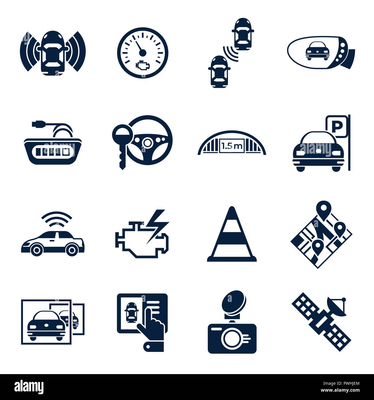 Digital vector assisted transportation and parking sensing system and ...