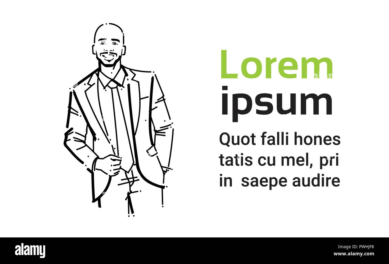 business man executive concept businessman portrait on white background ...