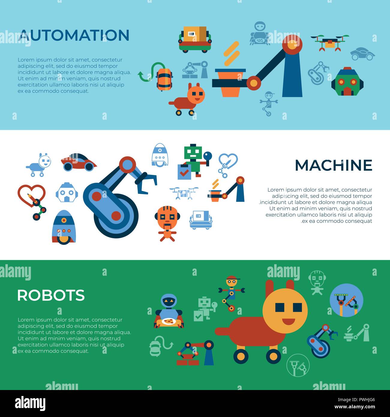 Digital vector machine automation and artificial intelligence robots ...
