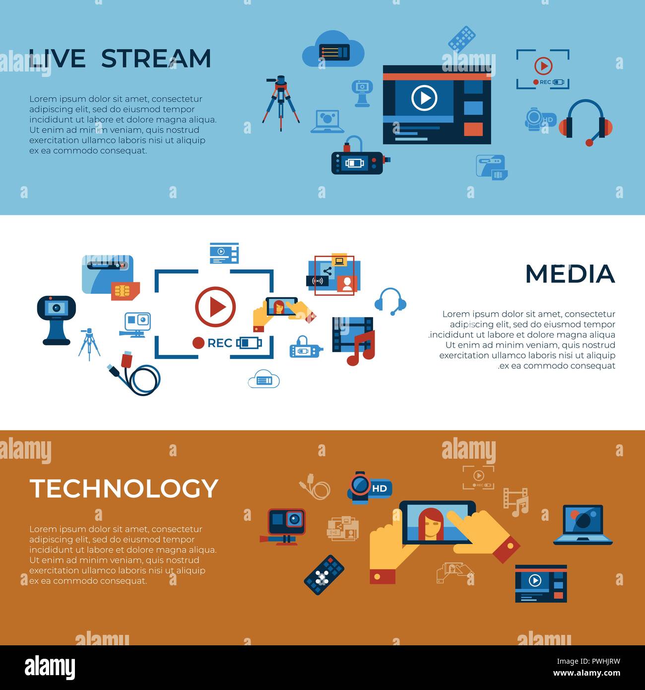 Video Streaming Infographic